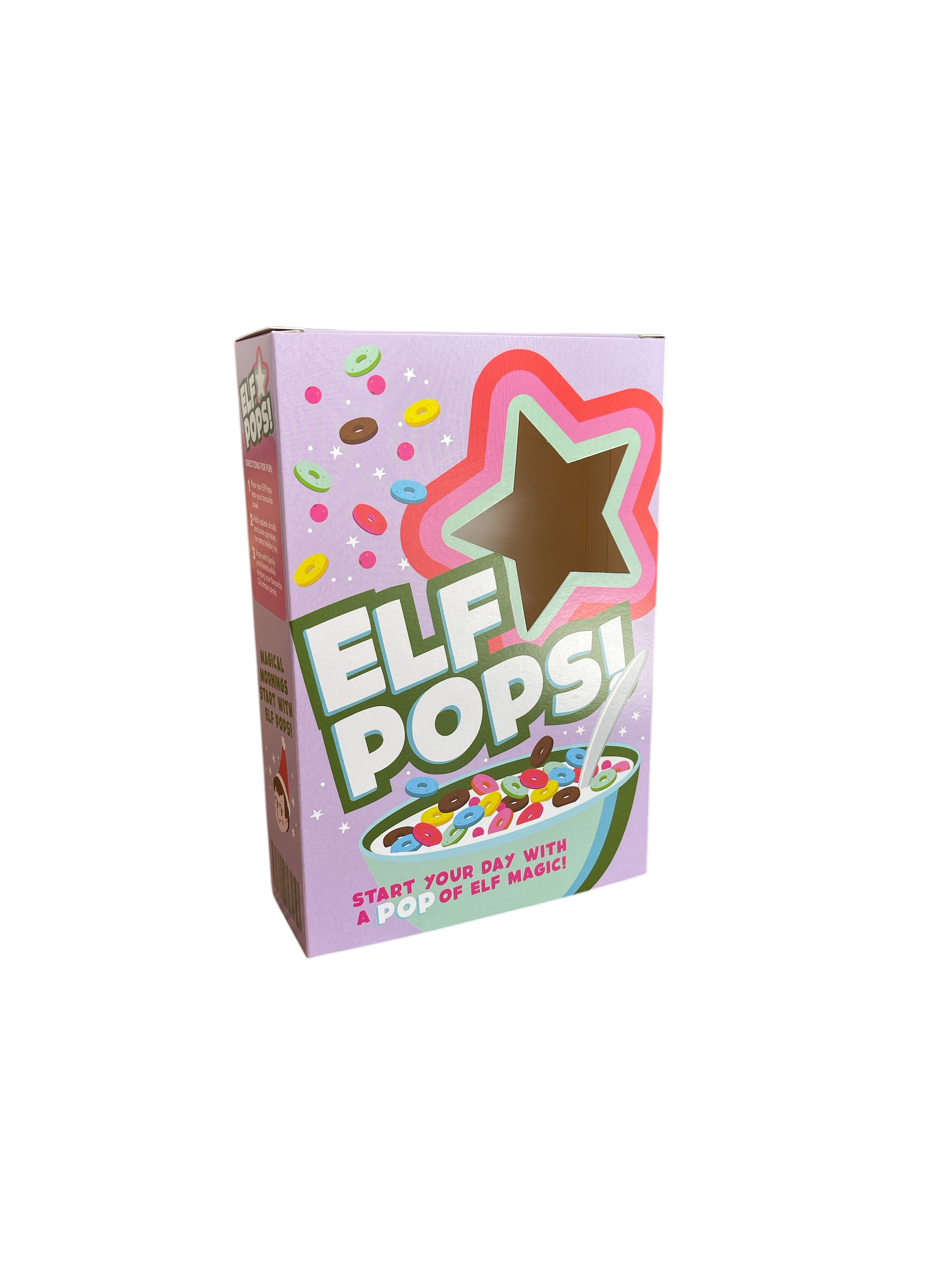 Elf Pops Cereal Box – Elf Survival Box